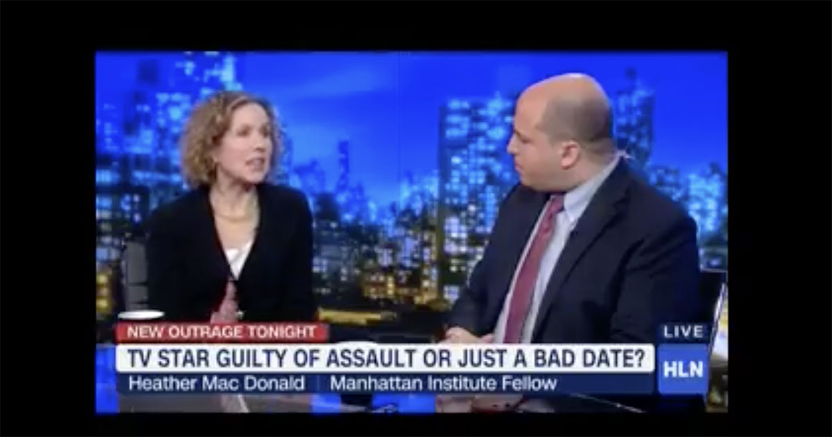 Heather Mac Donald with HLN's Ashleigh Banfield on Aziz Ansari and # ...