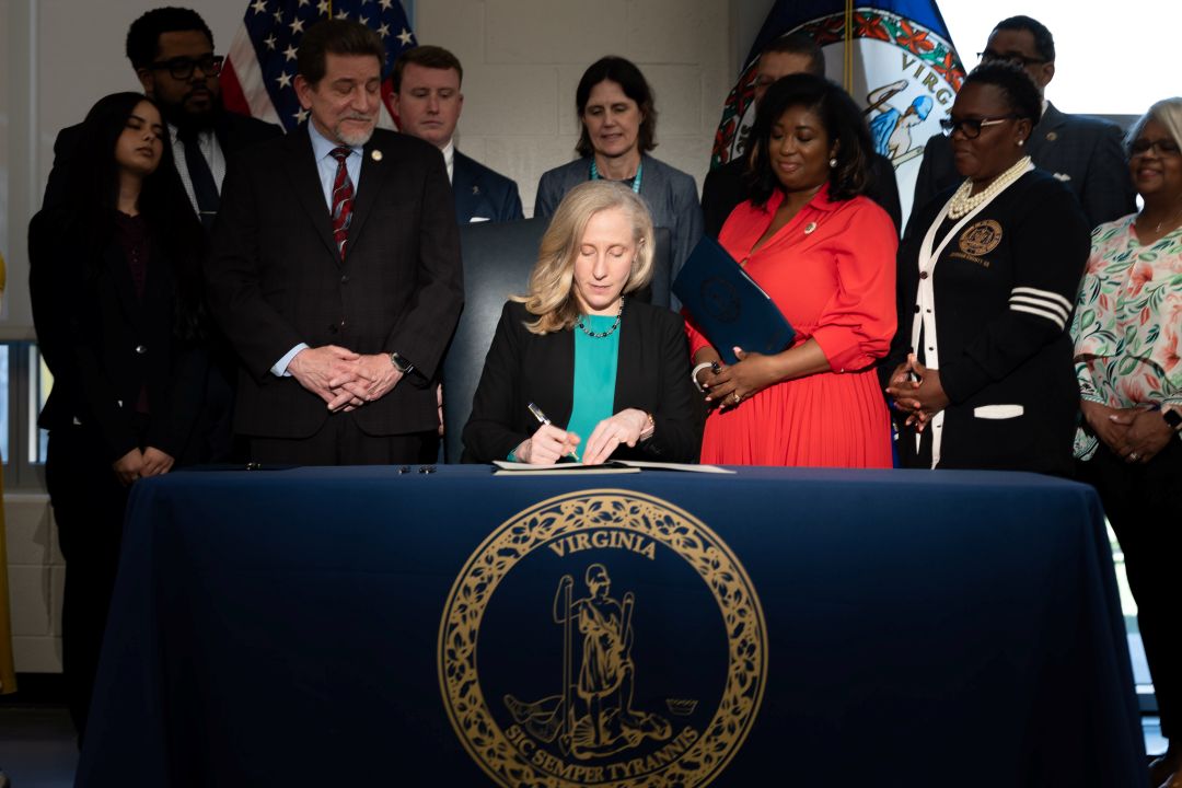 Abigail Spanberger Vetoes Mandatory Collective Bargaining, Defying ...
